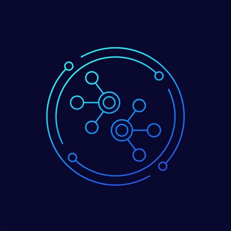 Premium Vector Nodes Icon Linear Vector Design