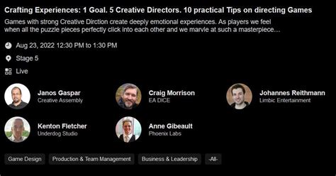 Craig Morrison On Linkedin Gamedev Leadership Gamedevelopment Creativedirection