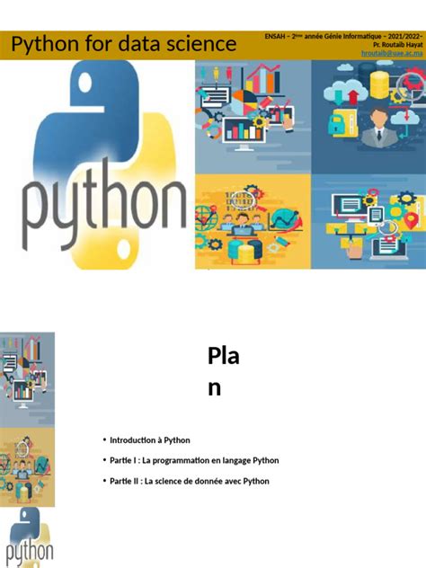 Cours Python Element I And Element Ii Complet Pdf Python Langage De Programmation