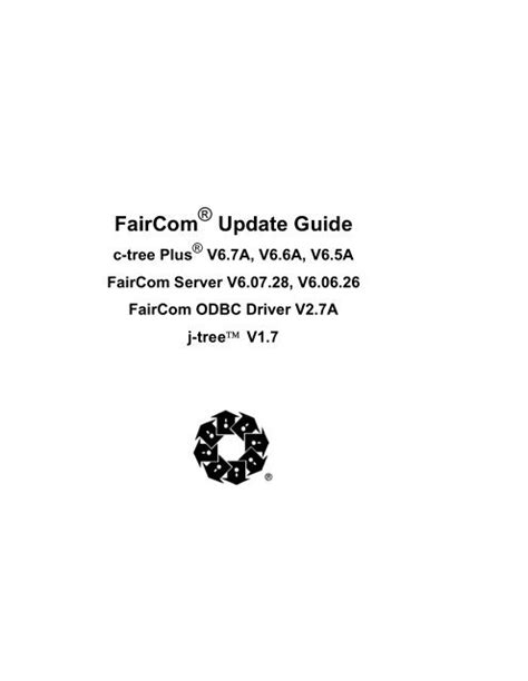Faircom Update Guide Faircom Corporation