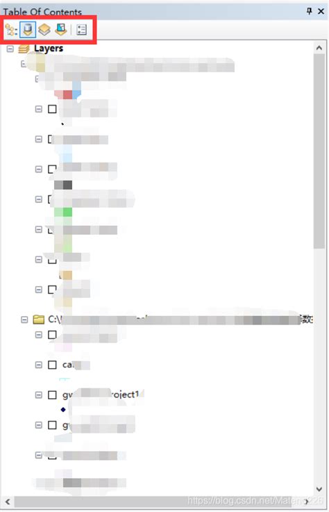 【arcgis】图层的置顶与置底arcmap怎么把图层放在最上面 Csdn博客