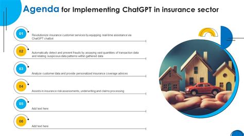 Agenda For Implementing ChatGpt In Insurance Sector ChatGpt SS V