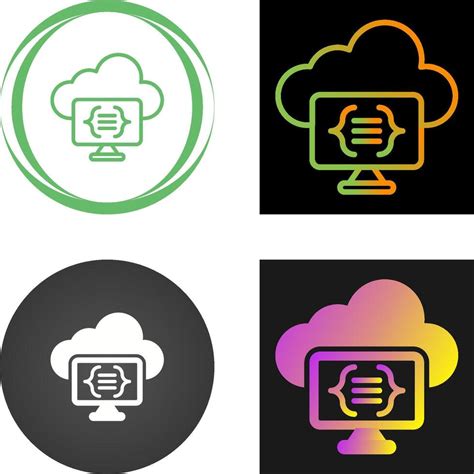 Serverless Computing Vector Icon 40933498 Vector Art At Vecteezy