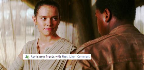 Social Star Wars Part 4 Finn Rey And Finnrey Check Others Here Strikingjann On Tumblr