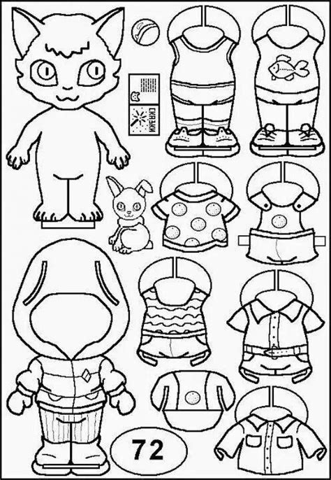 Распечатать котика с одеждой