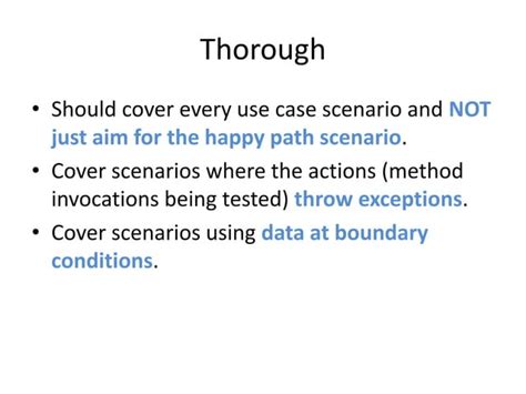 Unit Testing Principles Ppt