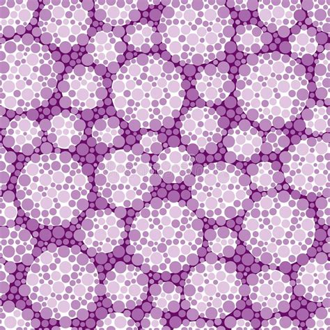 Seamless Circle Pattern Stock Vector Illustration Of Violet 10955798