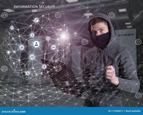Information Security Concept Stock Image Image Of Infosec Hacking 111046971