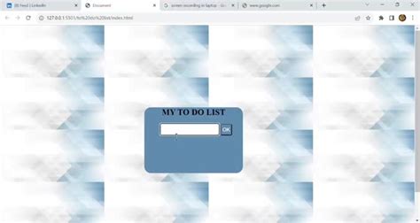 Khushi Thakur On Linkedin Webdev Todolist Html Css Javascript