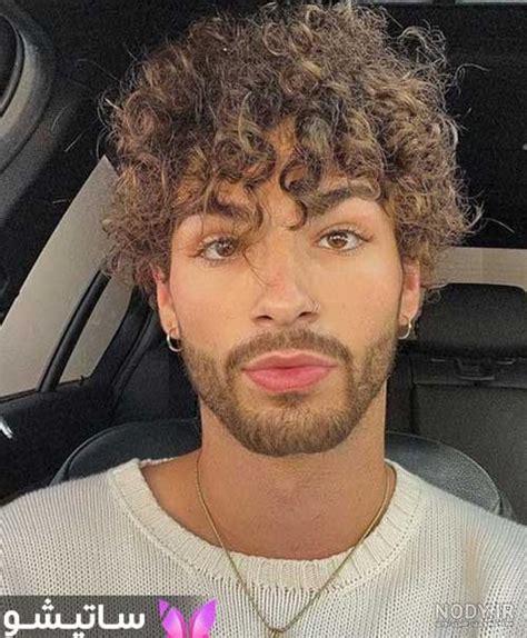 عکس پسر مو فرفری مشکی عکس نودی