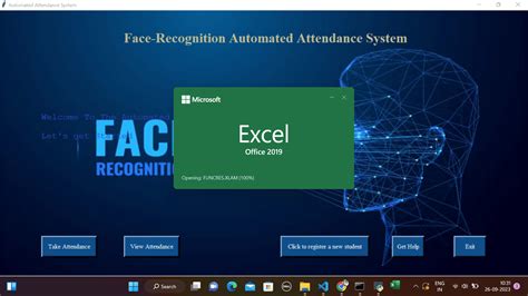 Face Recognition Based Attendance System Using Python