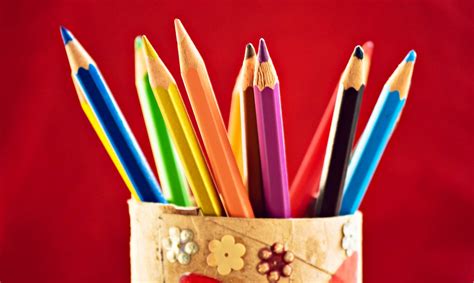 گلچین عکس پروفایل مداد رنگی های خوشگل و زیبا برای تصویر زمینه