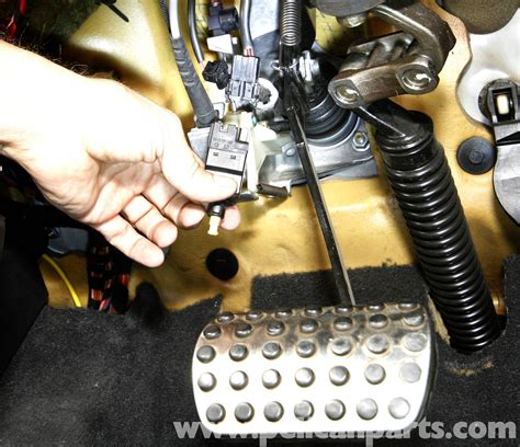 Mercedes Benz SLK 230 Brake Switch Replacement 1998 2004 Pelican Parts DIY Maintenance Article