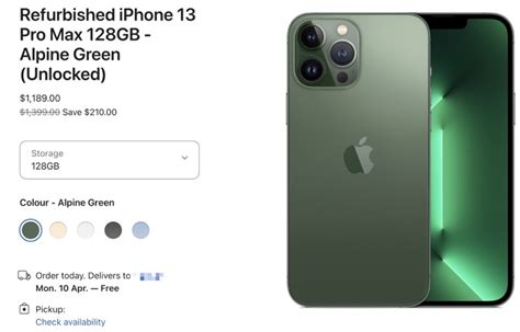 Apple Refurbished Iphone Pro Max In Canada Now Available Iphone In Canada