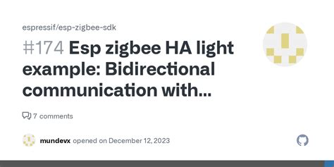 Esp Zigbee Ha Light Example Bidirectional Communication With Esp32h2 Router Example And Any