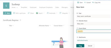 Create Automated Attendee Certificates Using Power Automate Powering