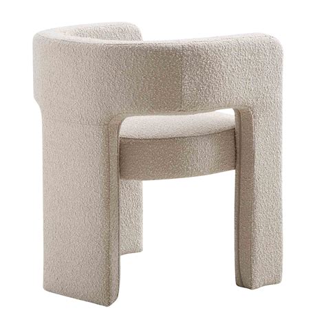 Greenwich Light Taupe Boucle Dining Chair Daals