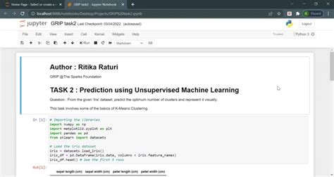 Task2 Gripmarch22 Datascience Businessanalytics Python Ritika Raturi 12 Comments