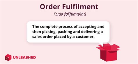 Order Fulfilment Explained Process Strategies And Tips