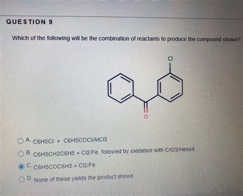 solved question 9 which of the following will be the