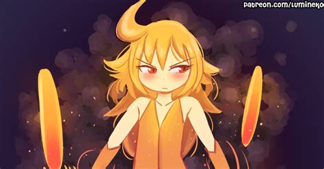 Minecraft Blaze Girl Lumineko Artsのイラスト Pixiv