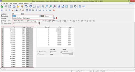 Migrate Item Price Lists From Sage Business Vision Erp To Sage 300 Erp Sage 300 Erp Tips
