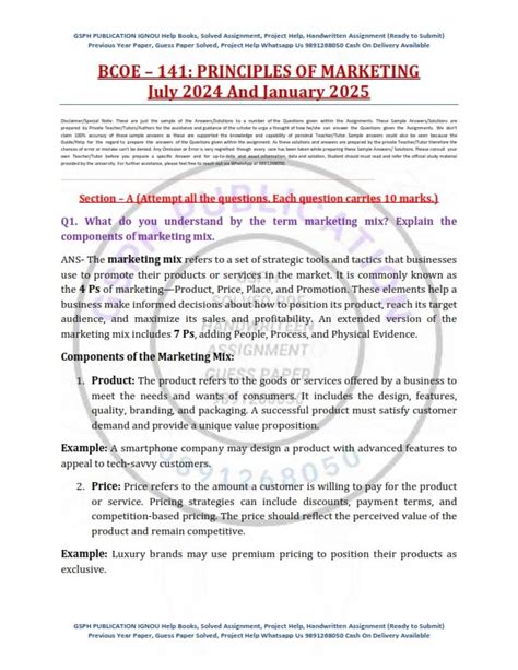 IGNOU BCOE Solved Assignment English Medium IGNOU Solved Assignment