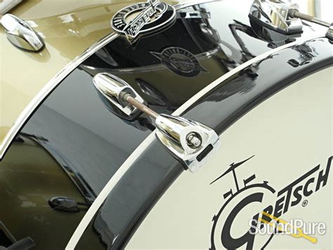 Gretsch 4pc Renown Retro Luxe Anniversary Drum Set Goldbk