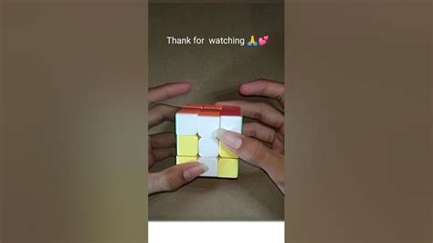 six t pattern in rubies cube shortvideo viral trending rubikscube shorts short pattern