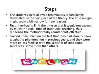 Case Study English Lesson Conditionals PPT