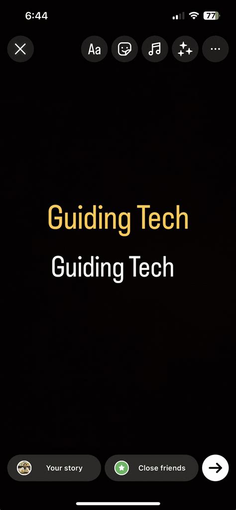 Instagram Story Text Tips And Tricks You Should Know Guiding Tech