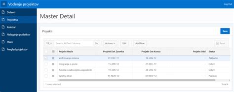 Master Detail Form Presented At The High School Workshop With Oracle