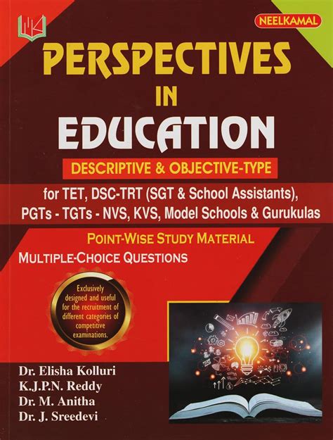 Buy Perspectives In Education Descriptive And Objective Type For Tet Dsc