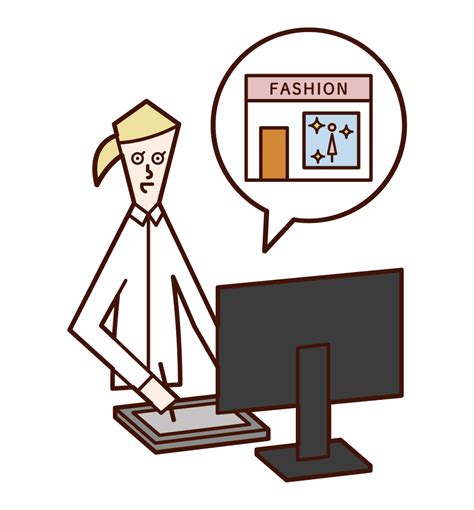 일러스트디스플레이 디자이너남성 무료 일러스트 소재집 Kukukeke