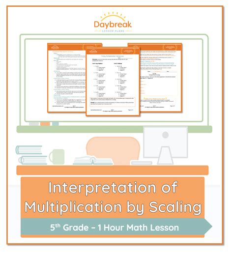 Multiplication As Scaling Worksheets