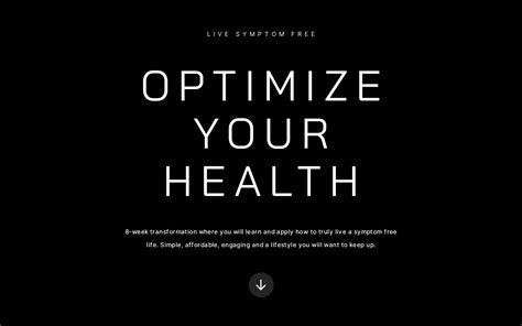 Optimize Your Health