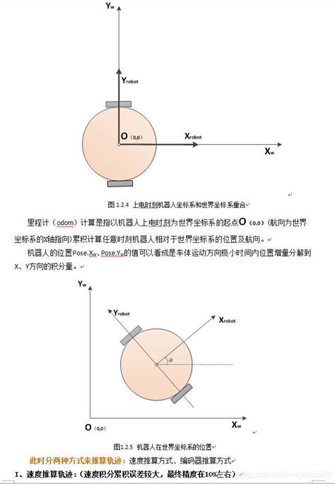两轮差速底盘的运动模型分析：运动控制与里程计解算 两轮差速运动学模型 csdn博客