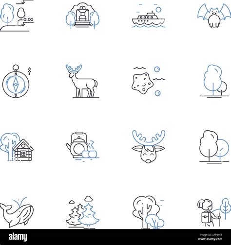 Learning Education Line Icons Collection Knowledge Curriculum Instruction Pedagogy Analysis