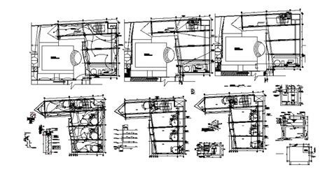 2d View Layout Plan Of Building With Electrical Installation Details Autocad File Cadbull