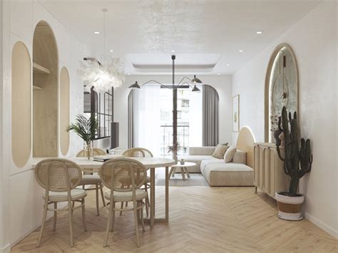 아치형가벽 우드 선반 모듈 소파 라탄케인 예쁜인테리어가구 홈인테리어 네이버 블로그