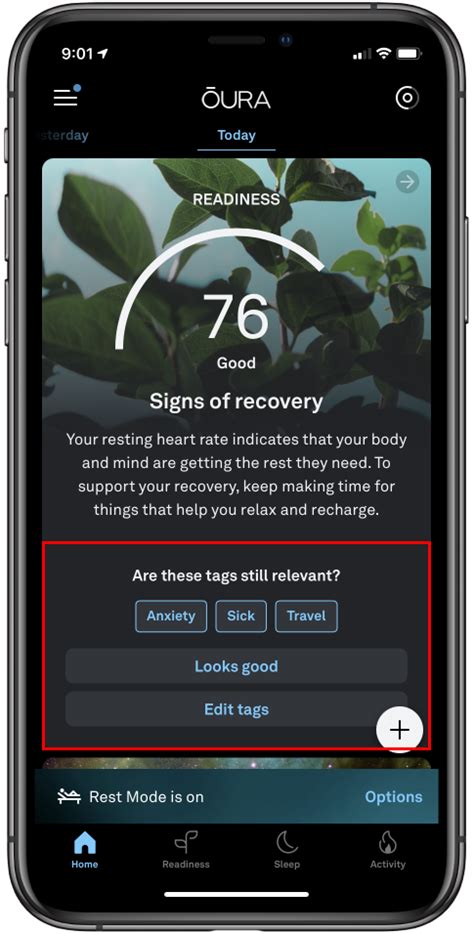 Rest Mode Oura Help