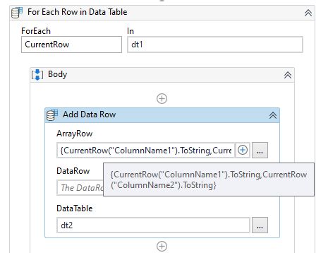 Getting The Data From Second Datatable To Add Into Datatrow Studio UiPath Community Forum