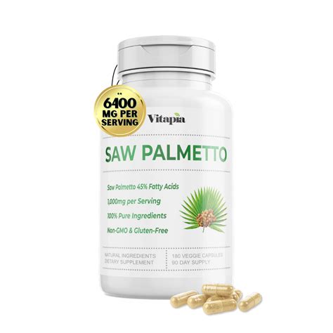 Saw Palmetto Serenoa Repens Saw Palmetto Fsus