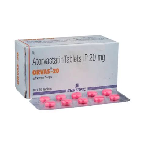 Orvas 20 Tablet View Usage Side Effects Price And Subtitute Egmedi