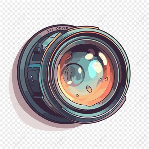 카메라 렌즈 벡터클립 아트상표만화 Png 일러스트 무료 다운로드 Lovepik