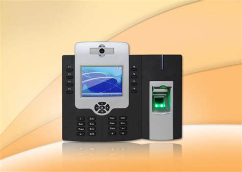 Time Attendance Fingerprint Access Control System Built In Camera
