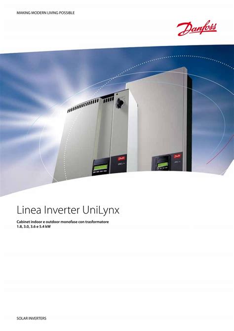 Linea Inverter Unilynx Danfoss