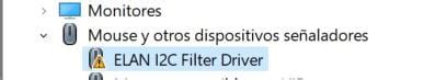 ELAN 12C FILTER DRIVER POINTER DISAPPEARS Acer Community