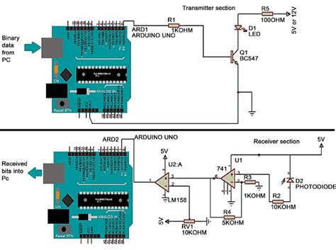 Schematics Of Transceiver Using Proteus Design Tool Download Scientific Diagram