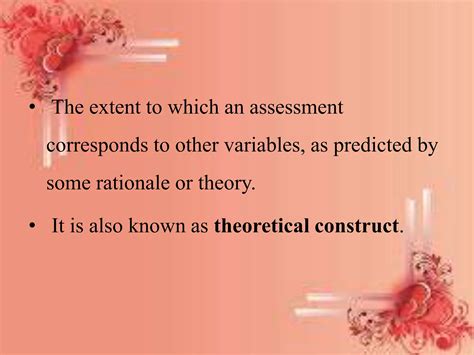 Reliability And Validity Of Assessment Ppt